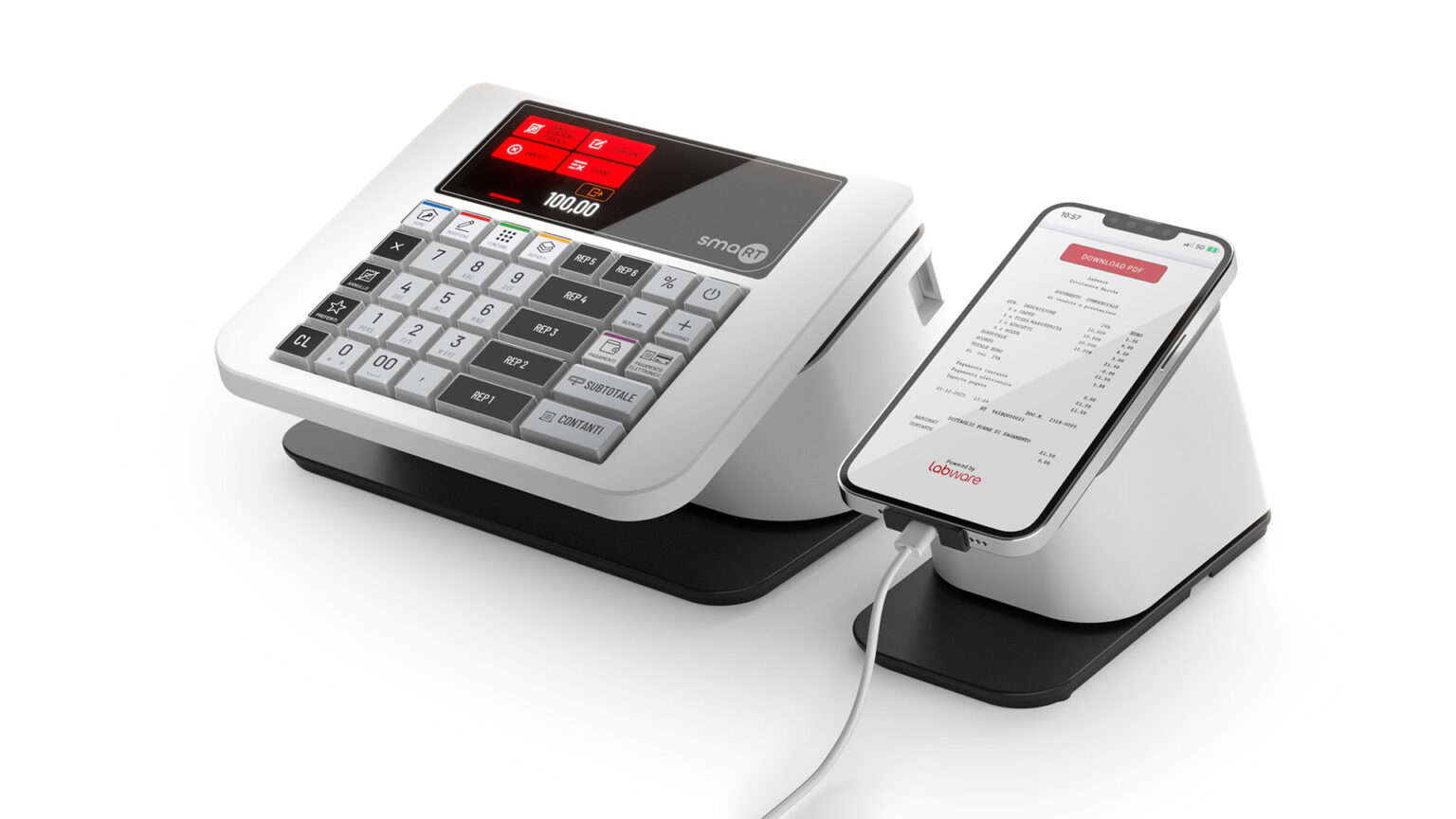 smaRT ECR - nuovo registratore di cassa digitale - Labware